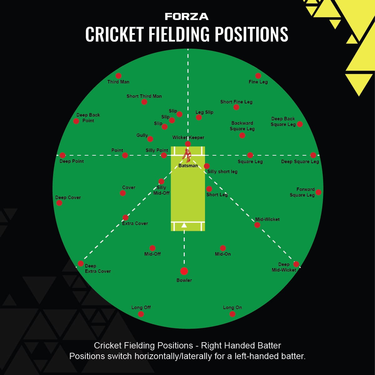 Cricket Fielding Positions Explained | Net World Sports